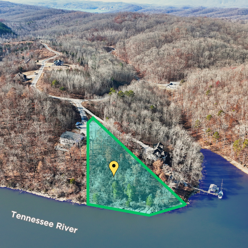 SOLD - Waterfront Lot on Tennessee River - Dock OK – Choice Land